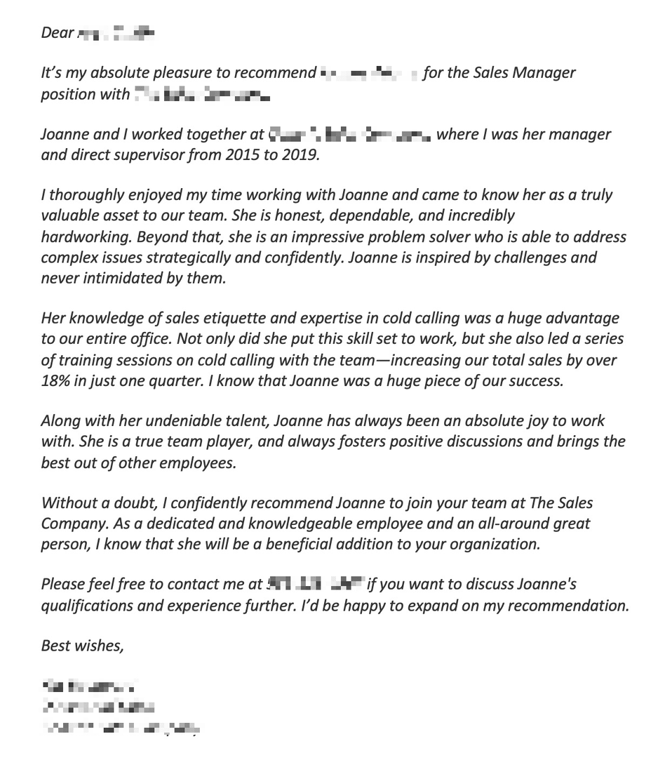 How to Write a Letter of Recommendation With AI